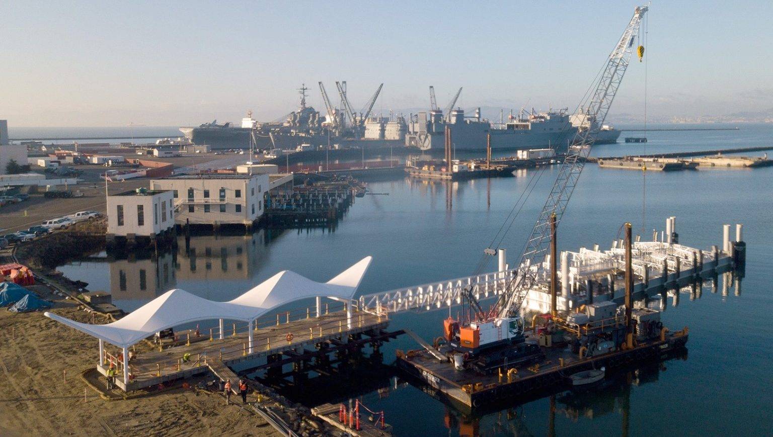 Alameda Seaplane Lagoon Terminal, Alameda Point, Alameda, California ...